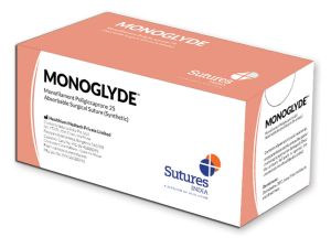 Sutura ass. Monoglyde calibro 5/0, curva 3/8, ago 19 mm, lung. 45 cm ...