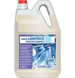 INTERCHEM VINCO AMMORBIDENTE MUSCHIO BIANCO ammorbidente liquido professionale 5 litri